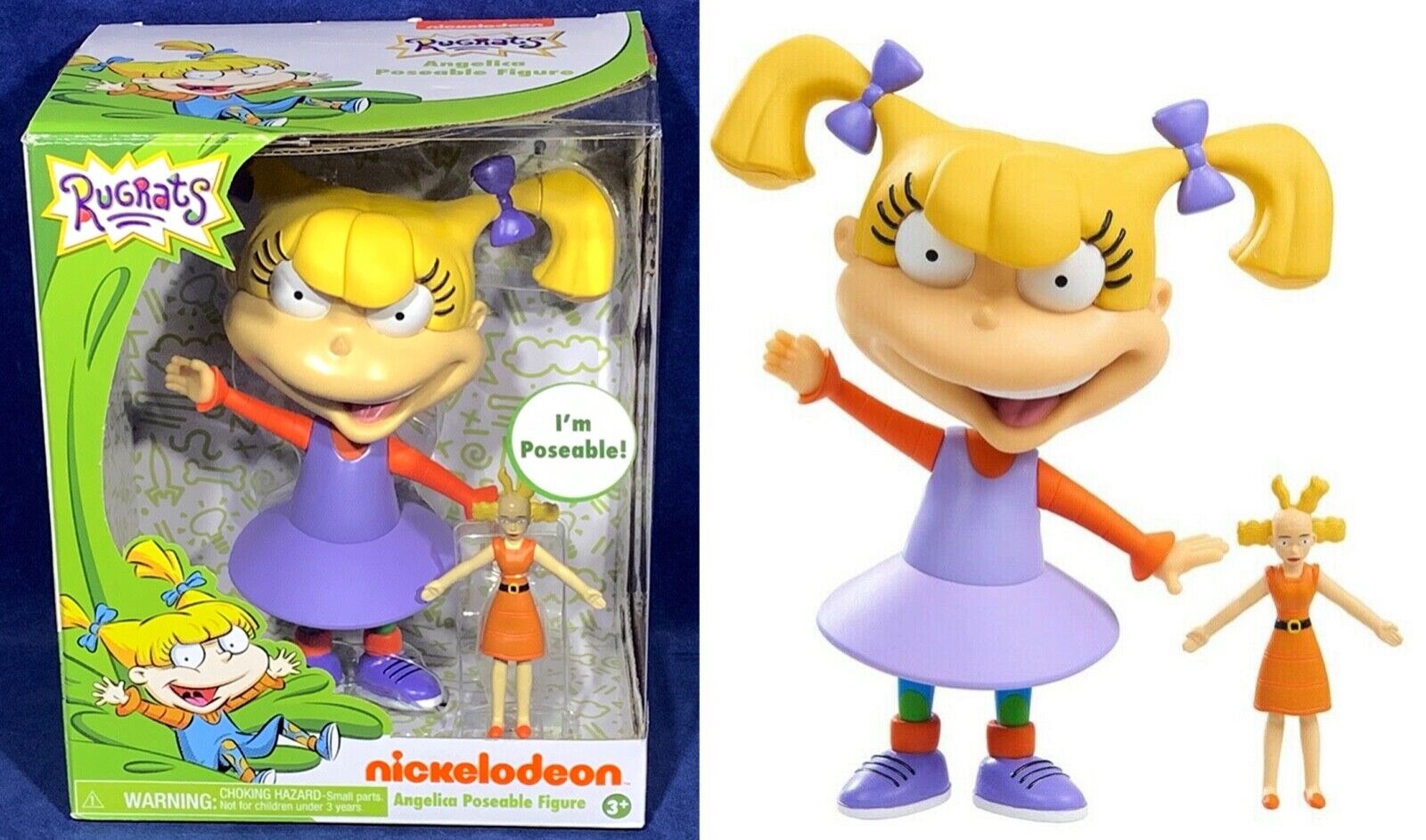 Rugrats Angelica Poseable Figure – Hunters Toys & Collectibles