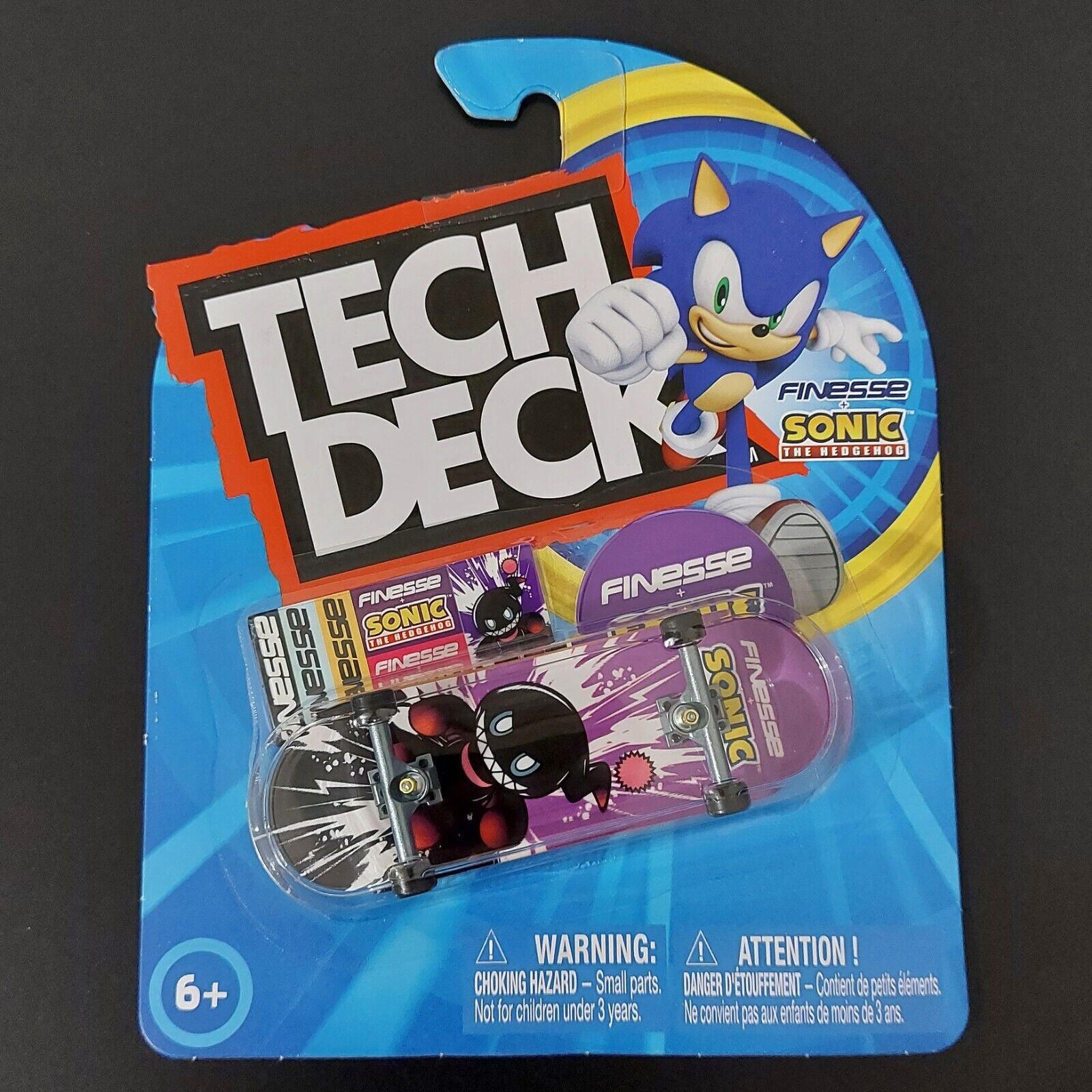 Tech Deck Finesse X Sonic The Hedgehog Dark Chao – Hunters Toys ...